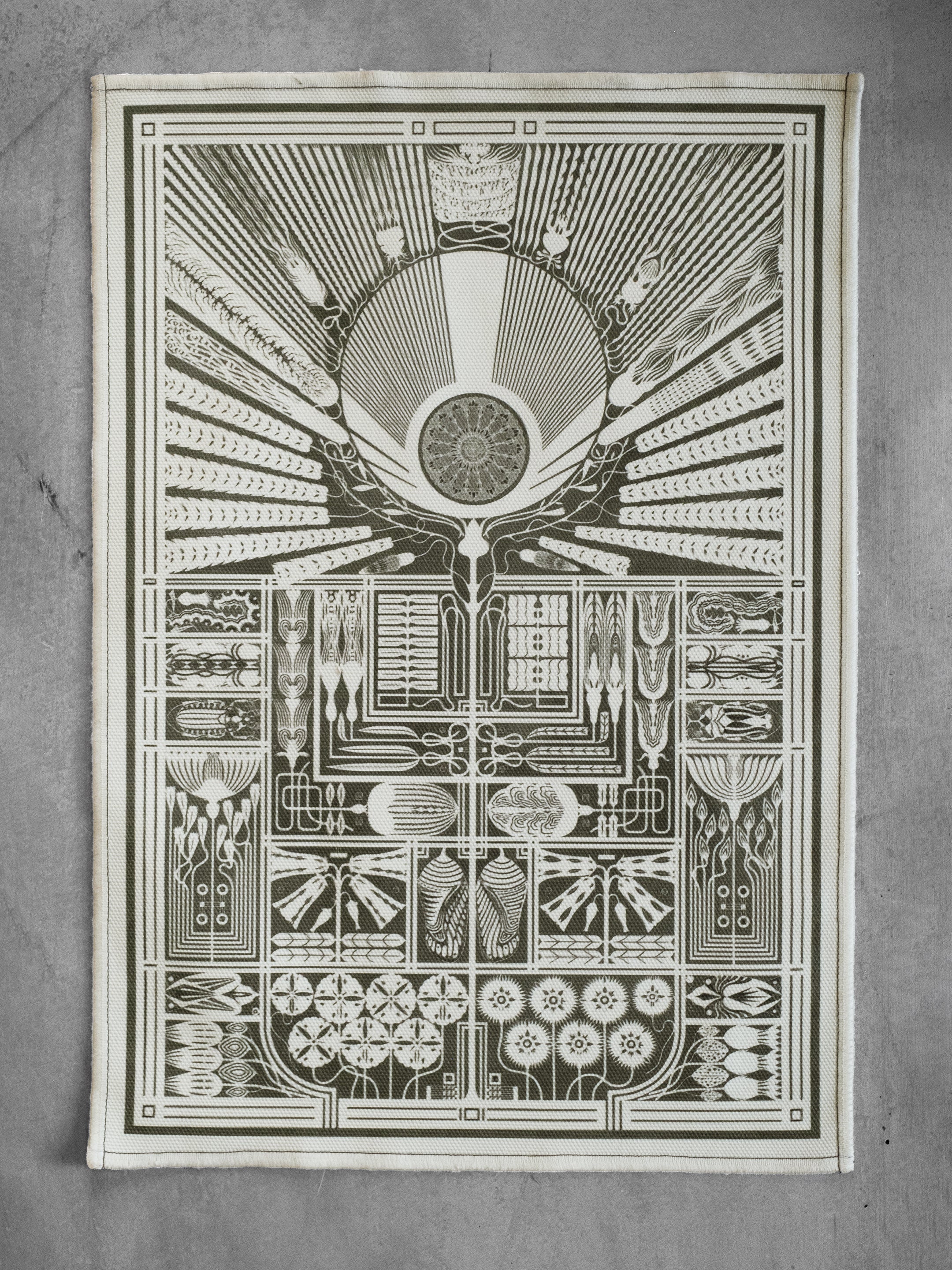 A Living Temple Patch – Sacred Thistle